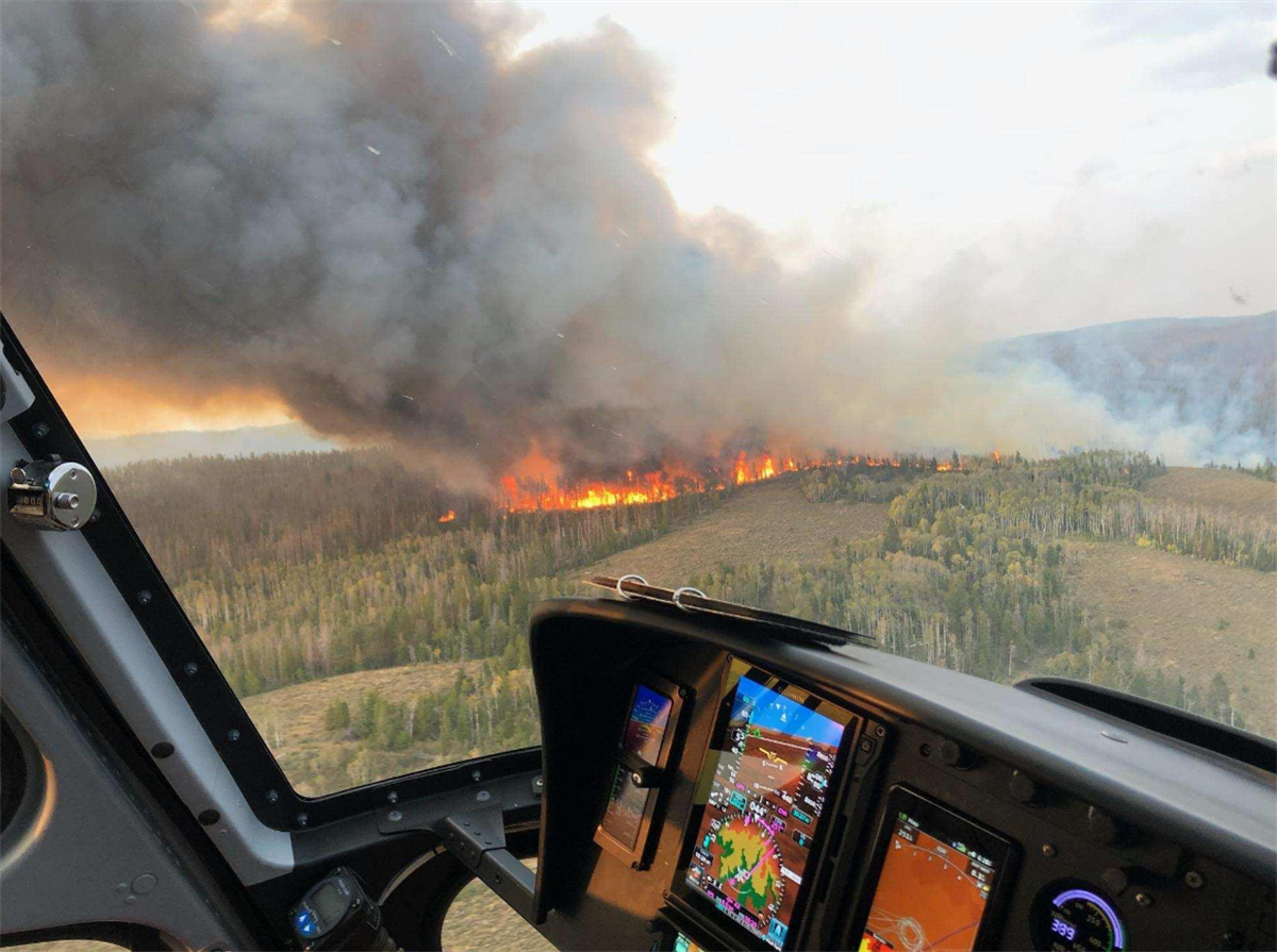 Wildfire near Rob Roy Reservoir – City of Cheyenne BOPU